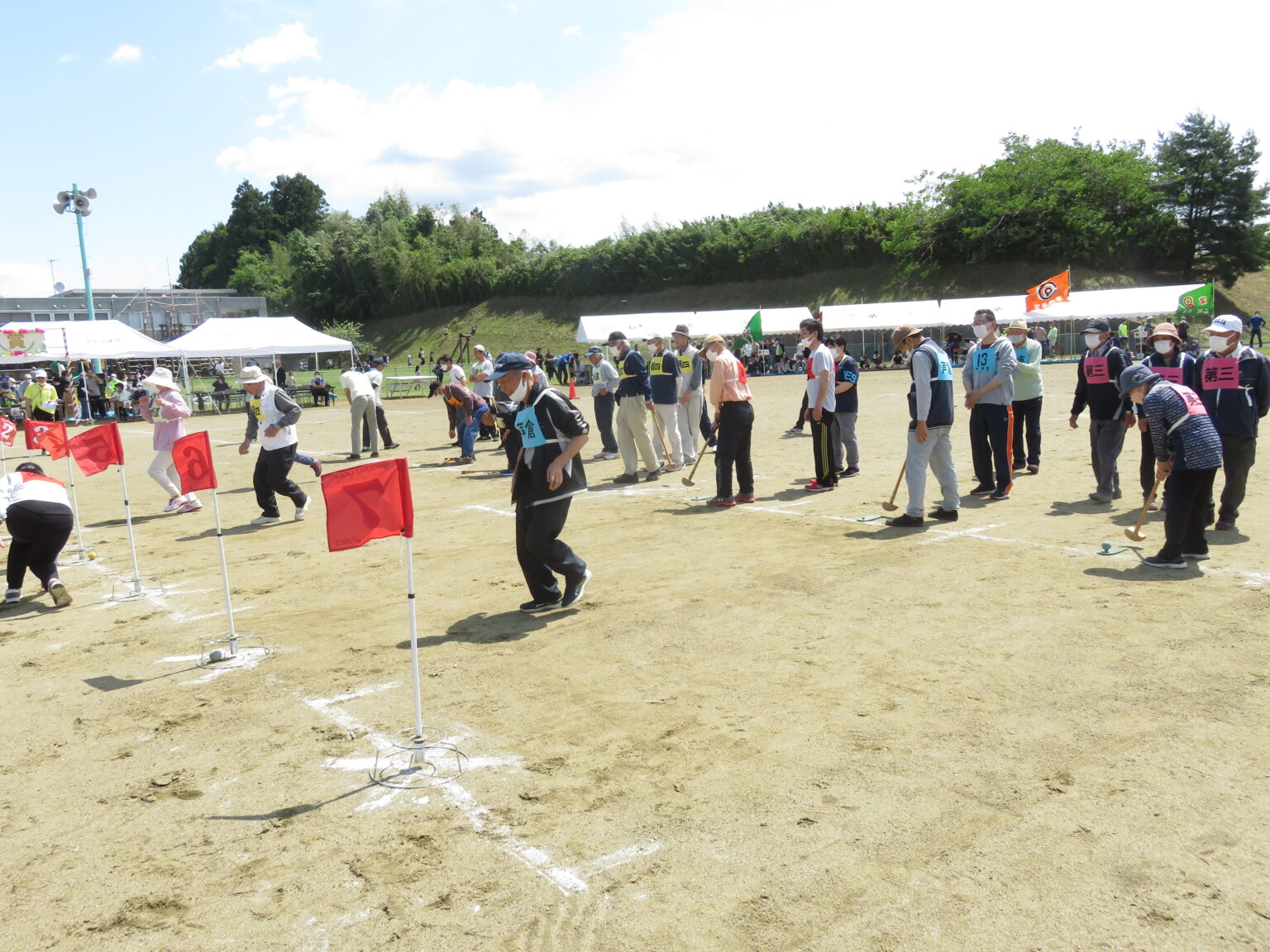 第16回登米市石越地区市民体育祭を4年ぶりに開催しました。 石越公民館